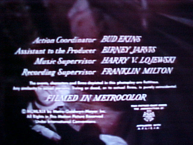 Birney's Film Credit